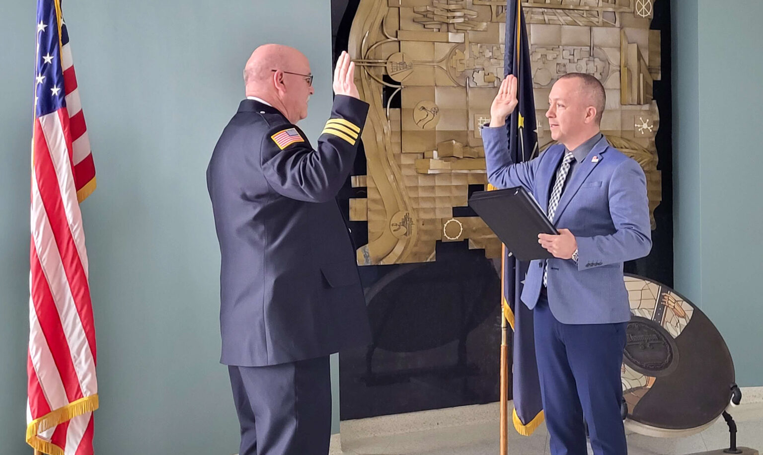 New RFD chief climbs from fire cadet to top spot - Western Wayne News