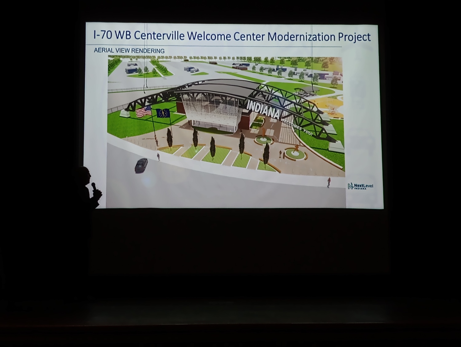 Swish or miss? INDOT shares welcome center plans - Western Wayne News