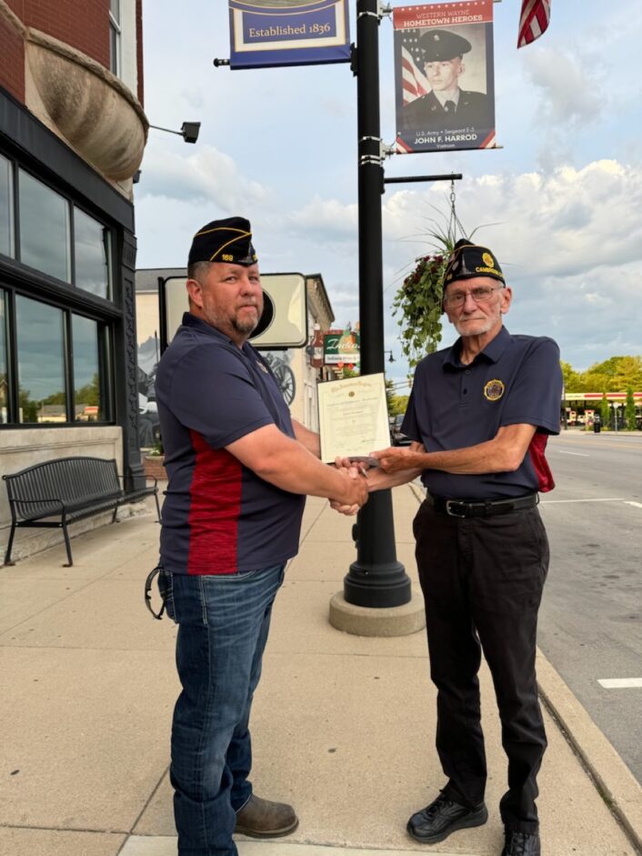 Cambridge City Legion honors 50-year members - Western Wayne News