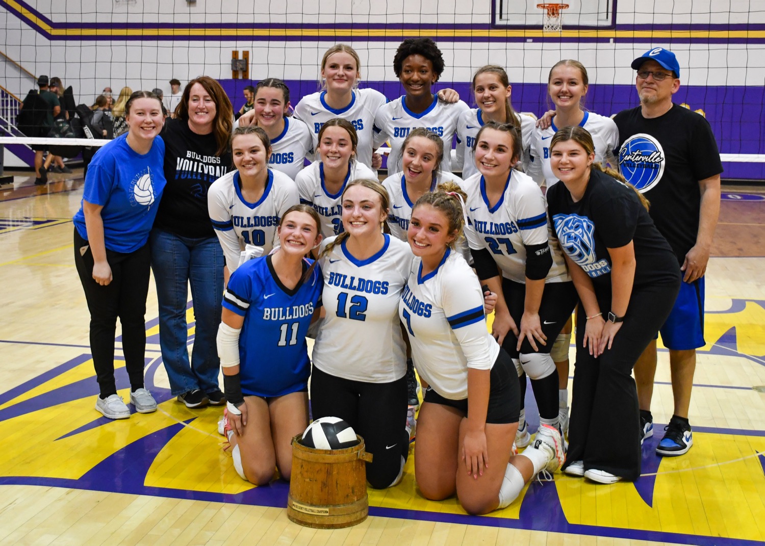 Bulldogs repeat as county volleyball champs - Western Wayne News