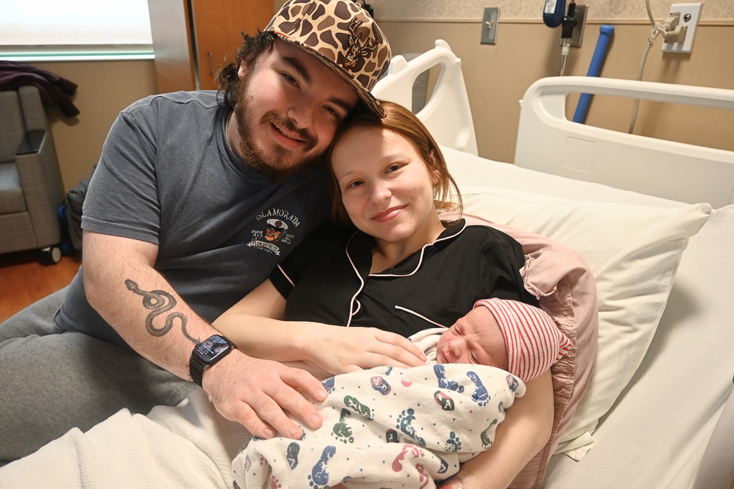 County's 1st 2025 birth occurs on holiday - Western Wayne News