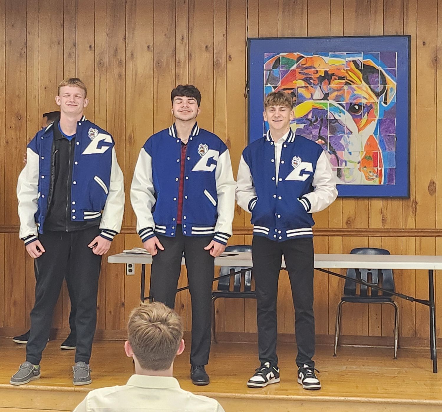 Centerville honors basketball players - Western Wayne News