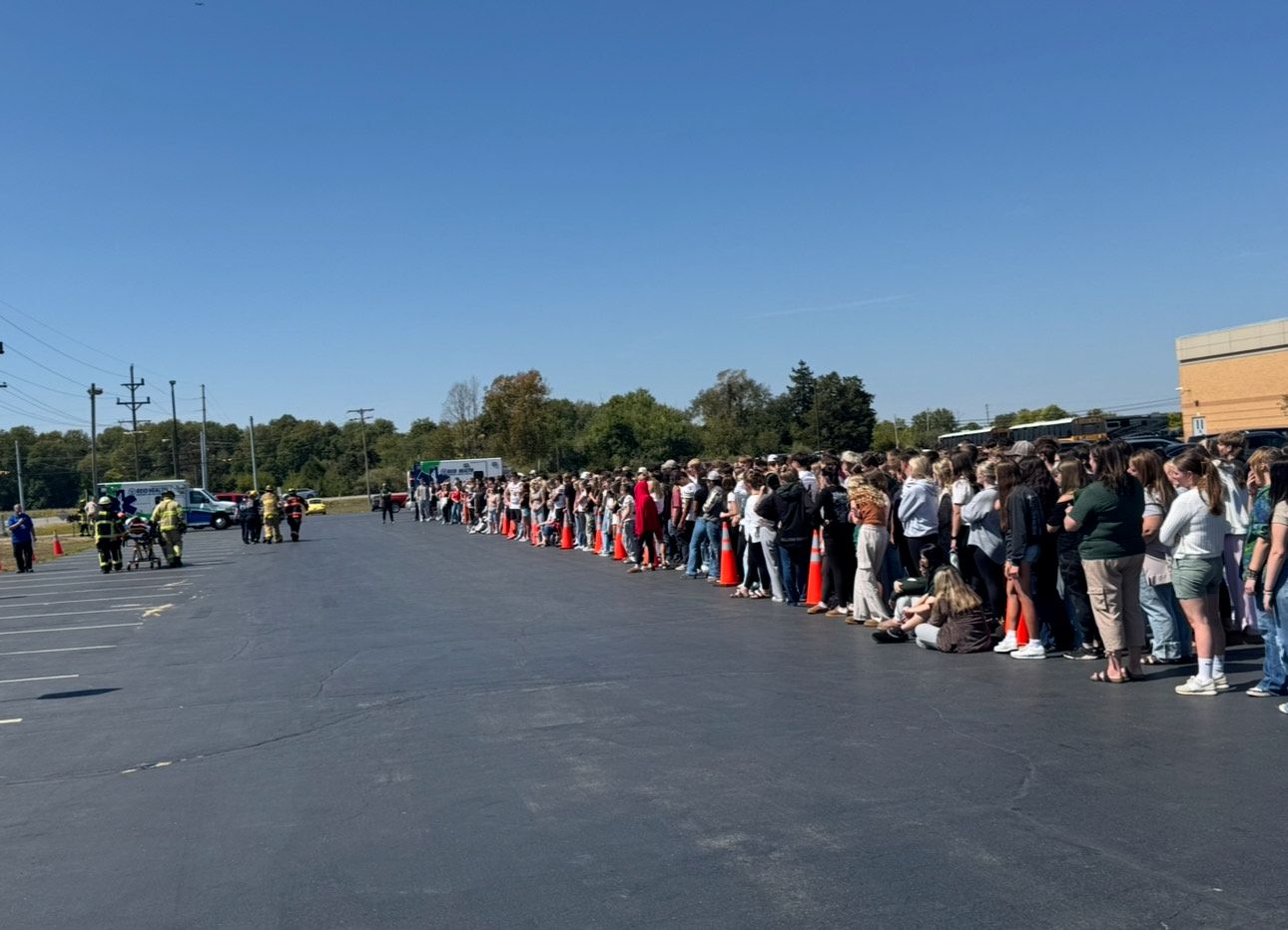 Teens ‘locked in’ to mock accident - Western Wayne News